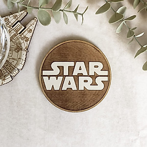 Set of 6 Wood Coasters - Star Wars Collection