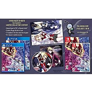 Under Night In-Birth Exe: Late[Cl-R] - PlayStation 4 Collectors Edition