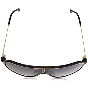 Carrera Unisex Sunglass Style Safari65/N Rectangular, Black/Grey Shaded, 62mm, 15mm