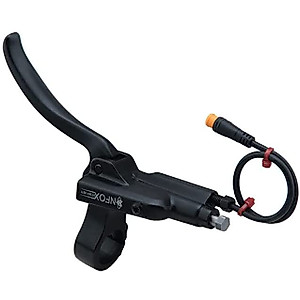 HUBIWUIS NFOX GT267 Power Off Brake Handle 3 Pin for E-Bike Electric Bicycle Bafang Hall Motor Hydraulic Brakes Mountain Bike Accessories (Black)