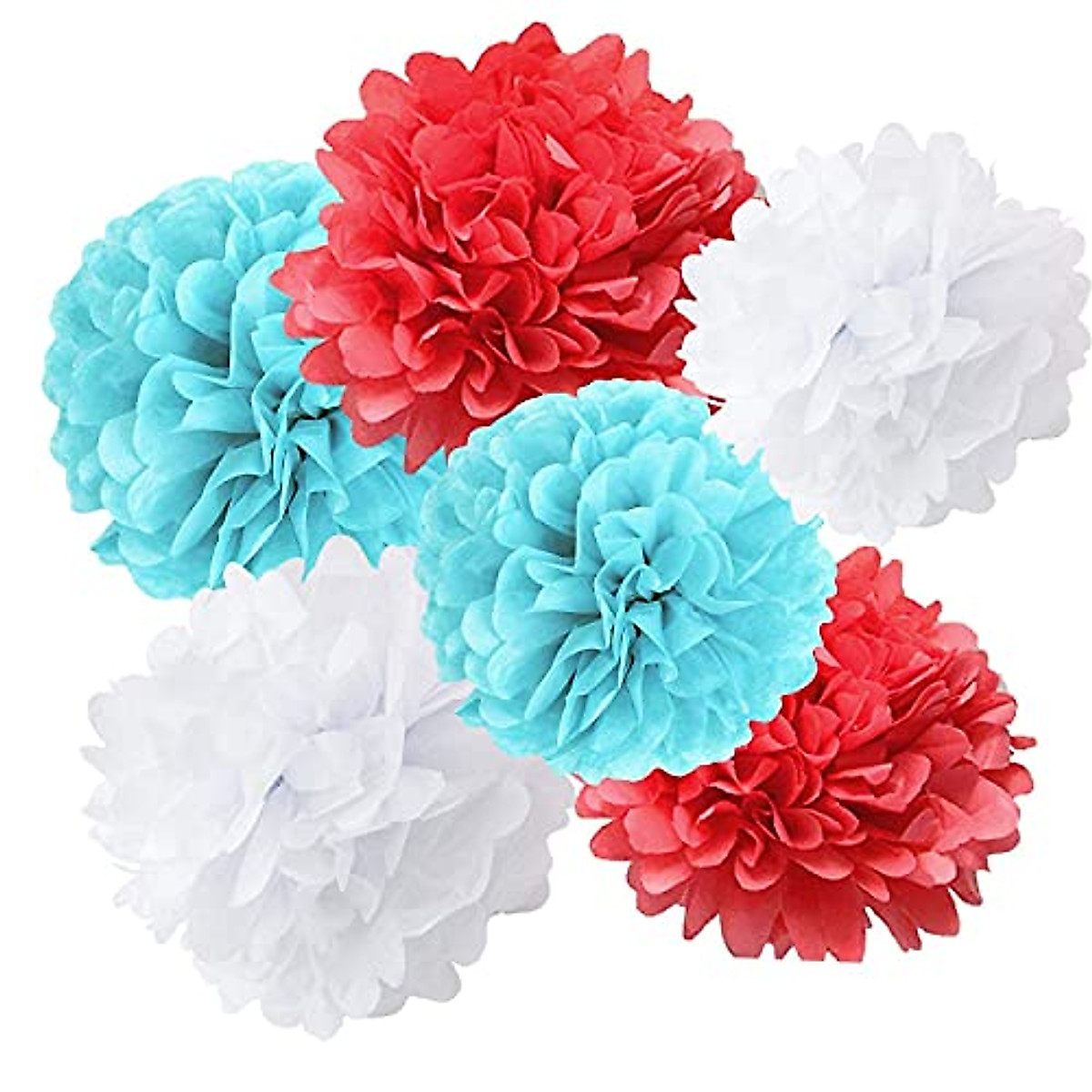 Dr. Seuss The Cat in The Hat Birthday Decorations/Thing 1 and Thing 2 Party Decorations/Dr. Seuss Baby Shower Decorations Blue White Red/Circus Carnival Party Decorations/2023 Nurse Graduation