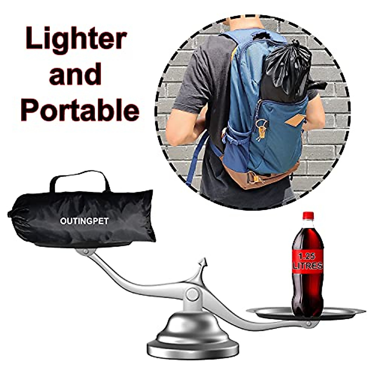 OUTINGPET Mini Cat Tent Outdoor Playpen Pop Up Pet Cat Enclosures Portable Sunshade and Anti-UV Cat Playhouse for SUV Pickup Truck (Play Tents for Cats and Small Animals) - Outside Habitat