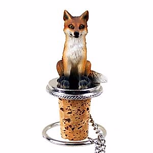 Fox Bottle Stopper