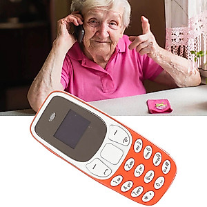 Jectse Mini Phone, Mini Bluetooth Phone Hands Small Mobile Phone Dual SIM Unlocked Cell Phone with Voice Changer, 380mAh Small Cell Phone Kids Phone ()