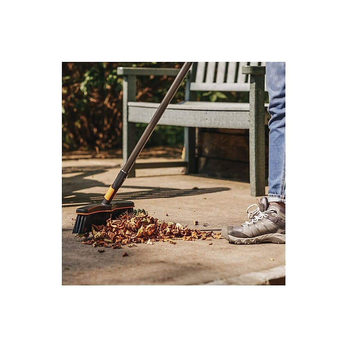 Fiskars Quikfit Curved Replacement Outdoor Broom Head