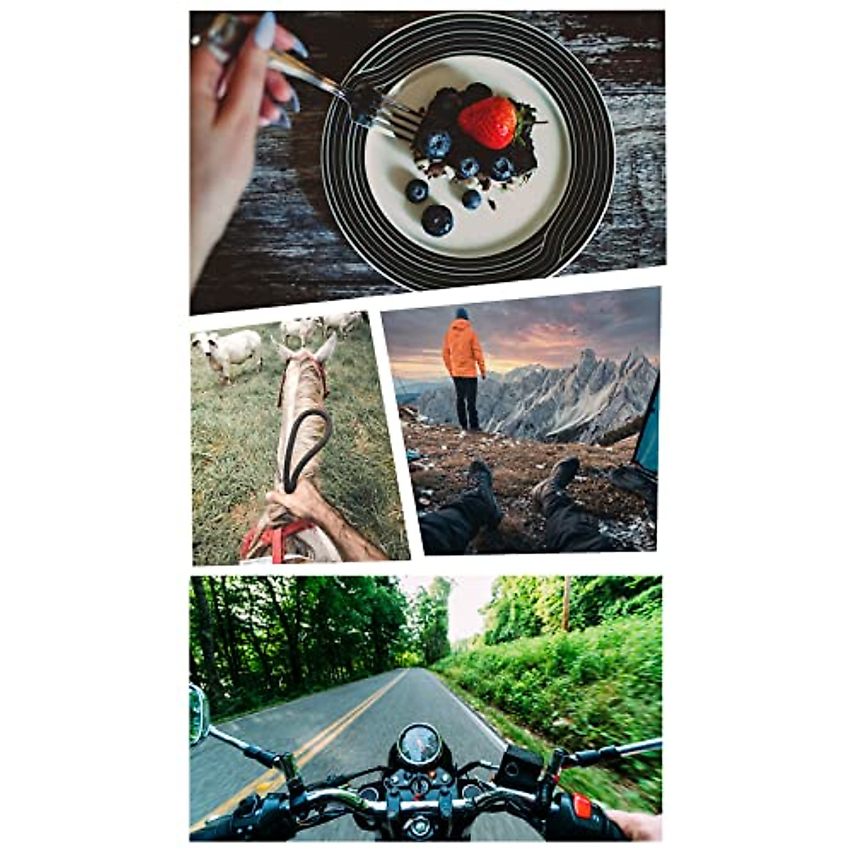 WLPREOE Phone Chest Mount Head Mount Kit, Phone Chest Harness Head Strap for Filming Video, POV/VLOG,Cell Phone Clip Compatible with iPhone 14 13 12 11 Pro Max Plus,Samsung and 4 to 7 inch Phones