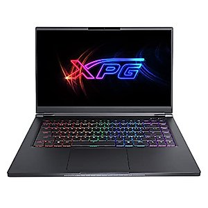 XPG Xenia 15 KC Gaming Notebook Intel i7 11800H CPU with GeForce RTX 3070 1TB PCIe Gen4x4 SSD 32GB DDR4 3200MHz 15.6" QHD 165Hz IPS Display Mechanical RGB Keyboard (XENIA15I7G11H3070LX-BKCUS)