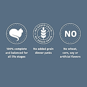 Amazon Brand - Wonder Bound Wet Cat Food, Pate, No Added Grain, (Whitefish & Tuna), 3 ounce (Pack of 24)