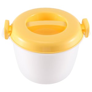 TAMOSH Portable Microwave Oven Rice Cooker Multifunctional Steamer 2800Ml Insulation Lunch Box Steaming Utensils for Microwave