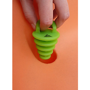 Seattle Sports Universal Kayak Scupper Plugs - Neon Green