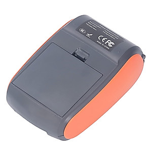 Thermal Receipt Printer, Clear Printing Energy Saving Stable Performance Low Noise Thermal Bill Printer 58mm for Convenience Stores (with Storage Bag)