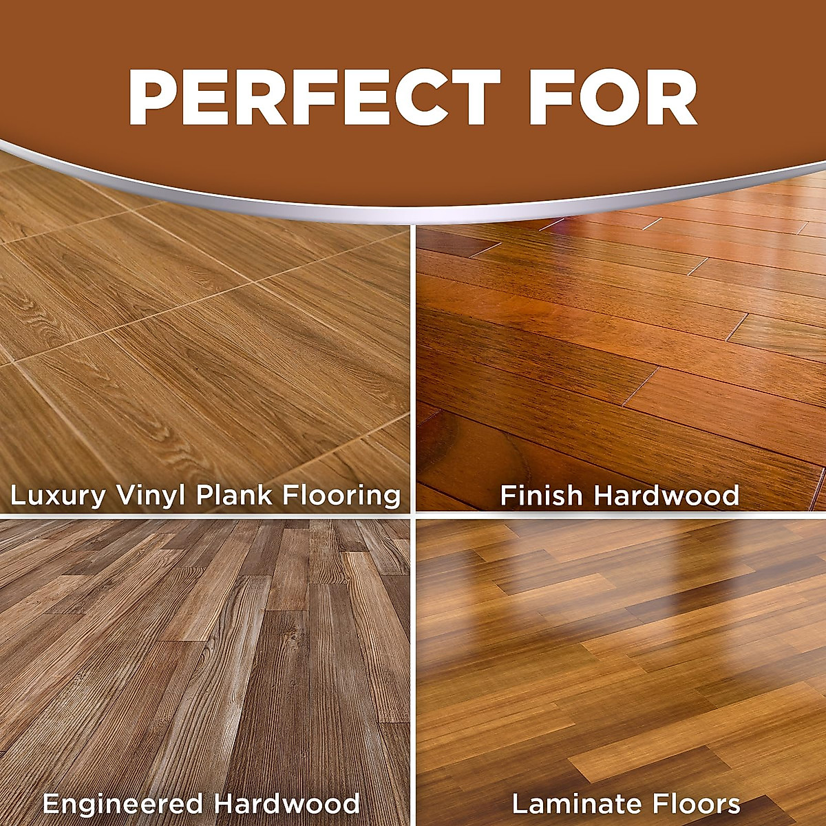 Weiman Wood Floor Polish and Restorer 32 Ounce (2 Pack) - High-Traffic Hardwood Floor, Natural Shine, Removes Scratches, Leaves Protective Layer