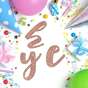 Halodete A Bebe is on the Way Banner, Pregnancy Announcement, Baby Shower, French Welcome Baby Party Decorations Rose Gold Glitter