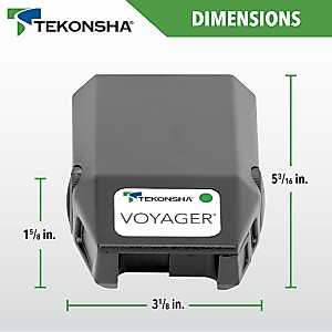 Tekonsha 9030 Voyager Electronic Brake Control , Black