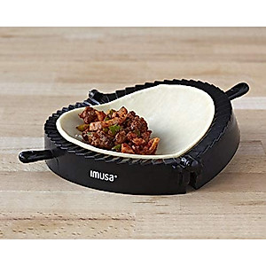 IMUSA USA IMU-71006W Jumbo Empanada Maker, Black (pack of 3)