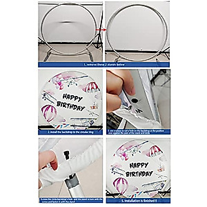 Leowefowa Polyester Normcore Grey Gold Marble Texture Round Backdrop 7x7ft Themed Birthday Background for Photography Baby Shower Bridal Shower Banner Anniversary Events Activities Photo Props