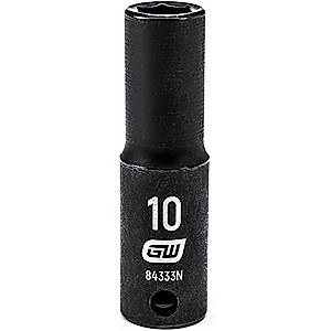 GEARWRENCH 44 Pc. 3/8" Drive 6 Point Standard & Deep Impact SAE/Metric Socket Set - 84916N