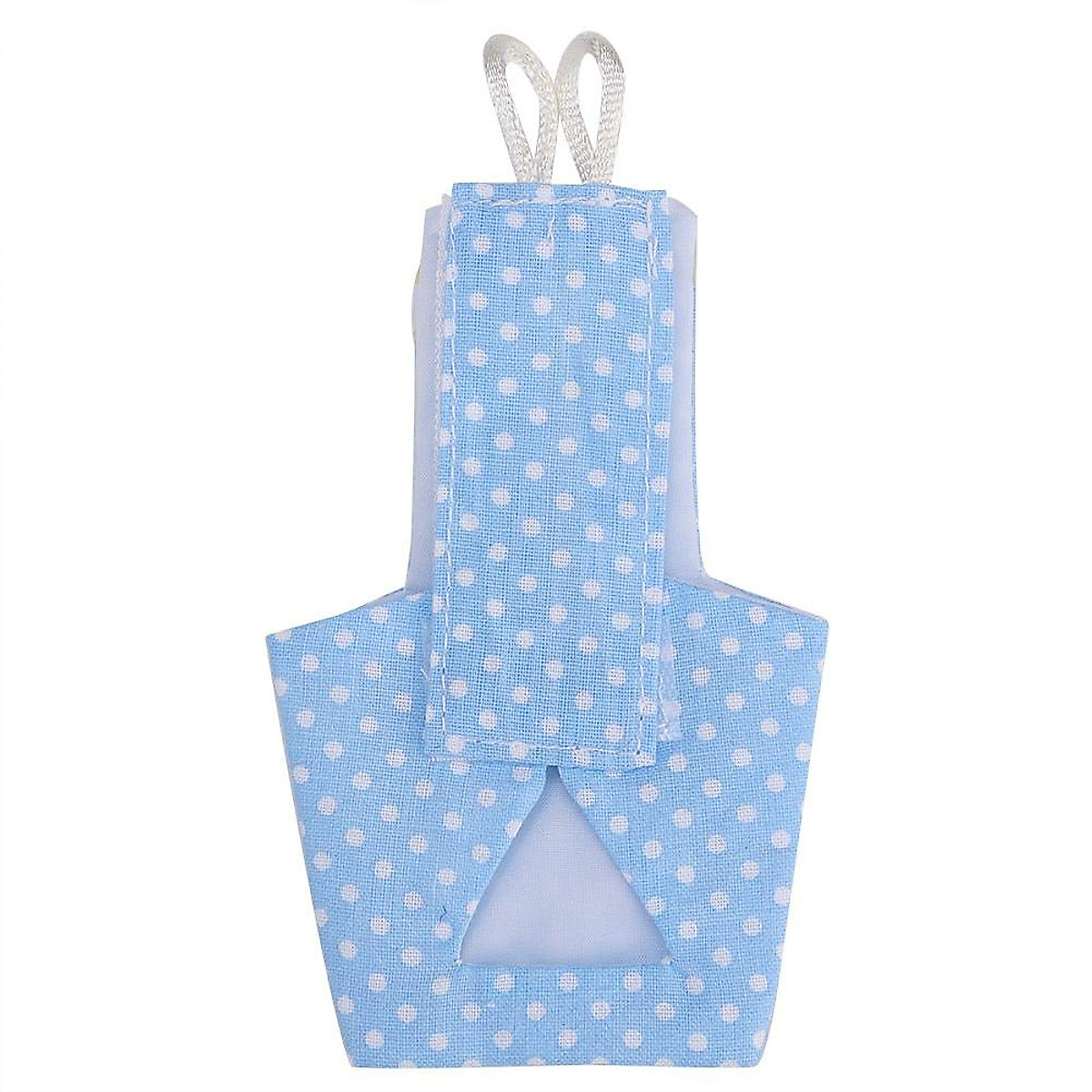 Leftwei Romantic Valentine's Day Diaper Birds Nappy, Parrot Diaper, Nappy, Pet Bird Clothes, Flying Bowknot Costume, for Household(Blue, S Code)