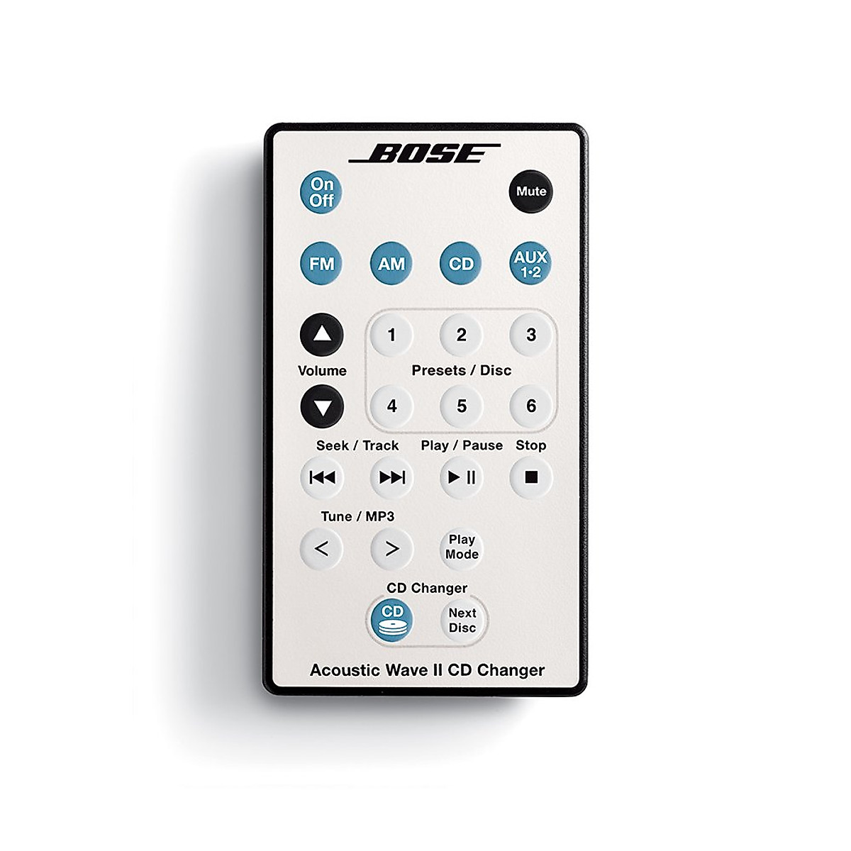 Bose® Acoustic Wave® Music System II with 5-CD Changer Remote - White