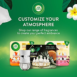 Air Wick Plug in Scented Oil Refill, 7 ct, Fresh Linen, Air Freshener, Essential Oils