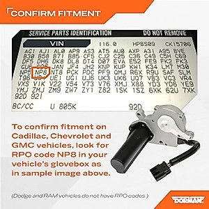 Dorman 600-910 Transfer Case Motor Compatible with Select Models