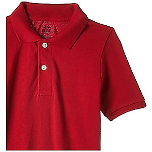 The Children's Place baby boys and Toddler Uniform Pique Polo Shirt, Classic Red, 18-24 Months US