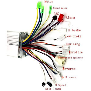 EGGPOD Bike Fender 48V/60V 500W/600W 30Amax BLDC Motor Controller Electric Bike Tricycle Controller Driver Mud Guards