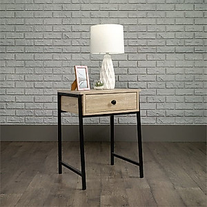 Sauder North Avenue Night Stand, L: 18.50" x W: 16.54" x H: 23.94", Charter Oak Finish