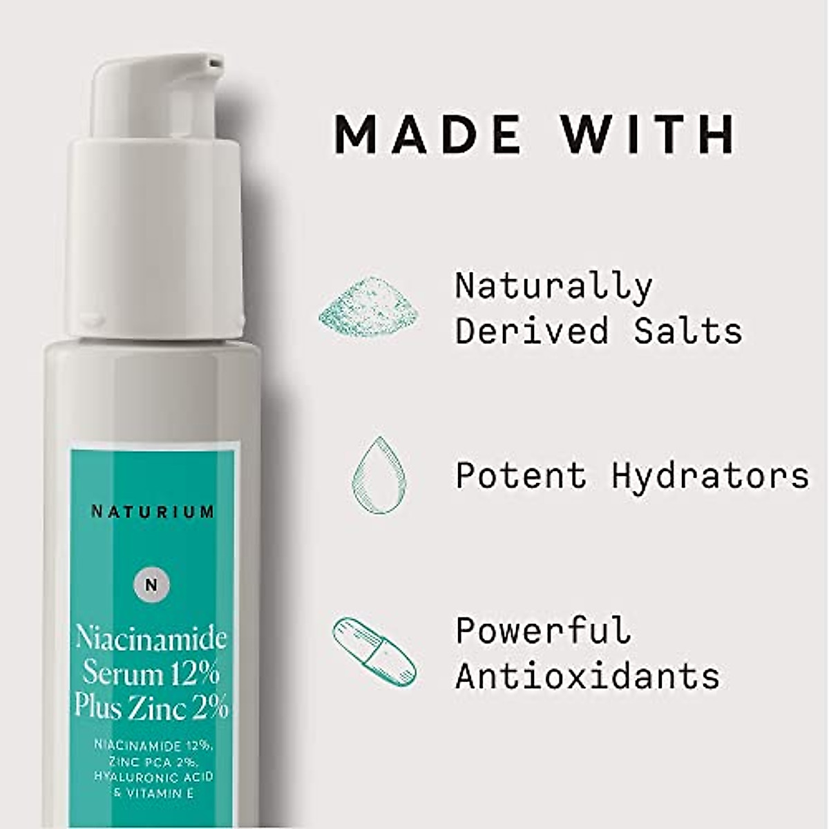 Naturium Superstar Set, Niacinamide Serum 12%, Vitamin C Complex Face Serum, & Retinol Complex Serum, Daily Skincare Serums