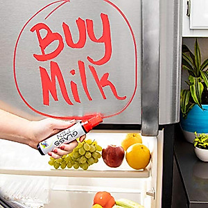 Glass Pen Window Marker: Jumbo Liquid Chalk Window Markers for Glass Washable, Car Marker or Mirror Paint Pen - Car Windows, Mirror, Storefront Windows, Parade & Party, Holiday (5 Pens - Wide Tip)