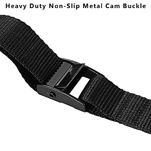 WALI Anti-Tip Straps, Heavy Duty Safety Protection Fit Most Flat Screen TVs and Furniture (TAS001), 2 Pack, Black