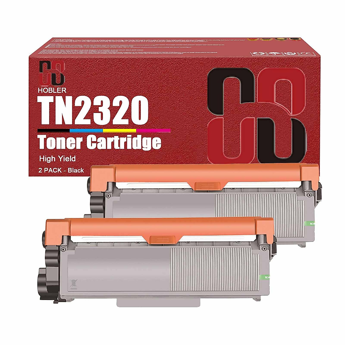 Replacement TN2320 Toner Cartridges Compatible for Brother TN 2310 TN2320 Toner Cartridge Work for Brother HL-L2300 HL-L2300D HL-L2340DW HL-L2360DN L2365DW Printers