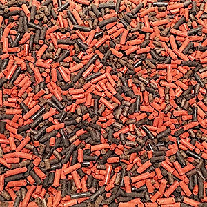 Aquatic Foods Inc. S & B Blackworm & Beef Heart Mix Bit/Sticks, for Discus, Cichlids, Carnivores and More.1/4-lb