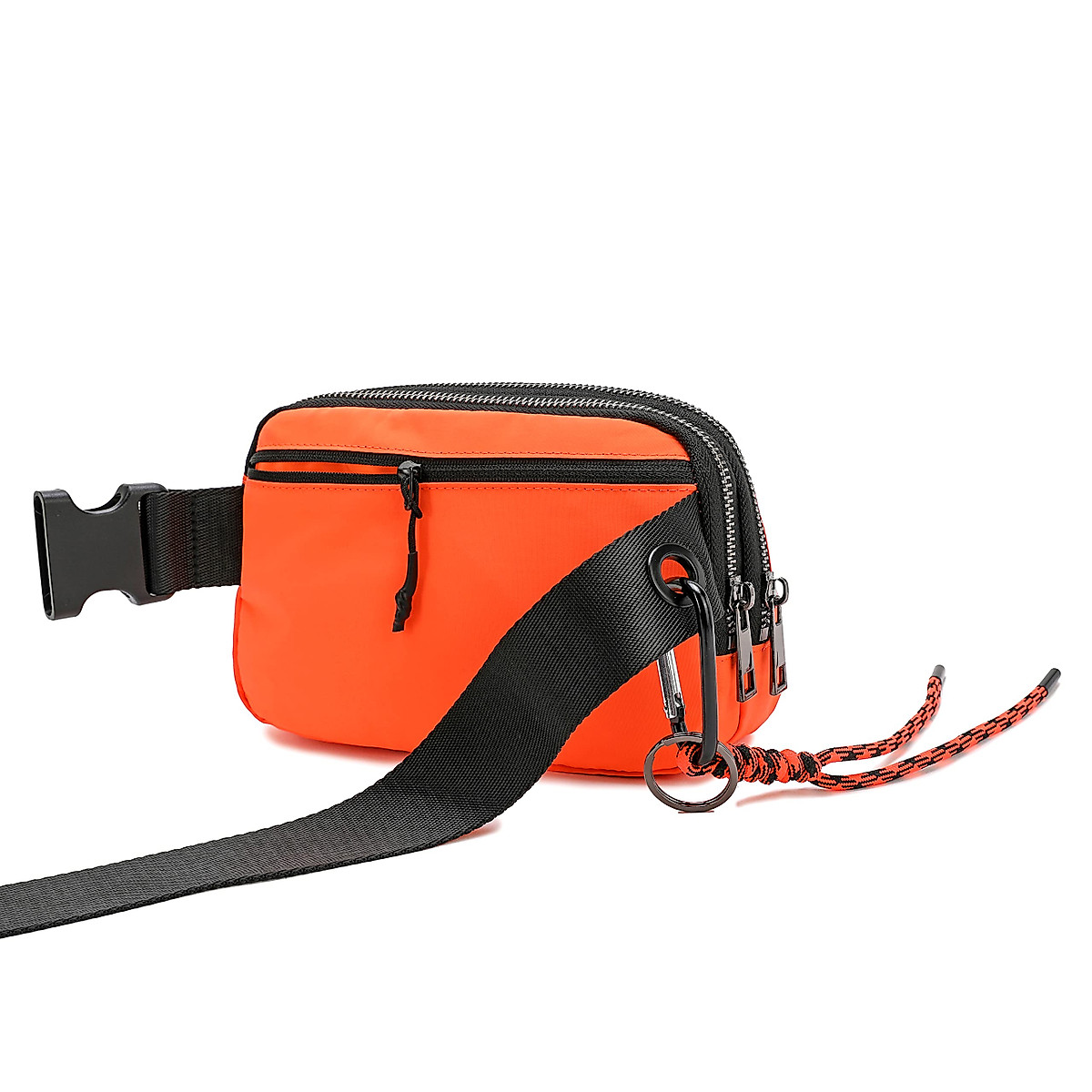 FODOKO Fanny Packs for Women Men, Fashionable Belt Bag Waist Pack for Women with Adjustable Strap, Bum Bag for Running Hiking Travel Workout (Ivory)