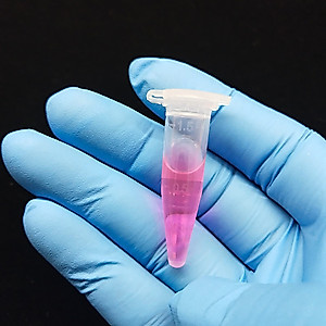 1.5ml Microcentrifuge Tubes with Snap Cap, Polypropylene Graduated, 500 Pcs Sterilized Clear Plastic Small Vials with Caps for Sample Storage Without Leakage