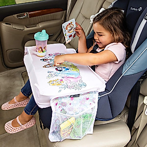 J.L. Childress Disney Baby by 3-in-1 Travel Tray & iPad Tablet Holder, Car Seat Lap Tray for Toddlers & Kids, Princess , 12x16x3 Inch (Pack of 1)