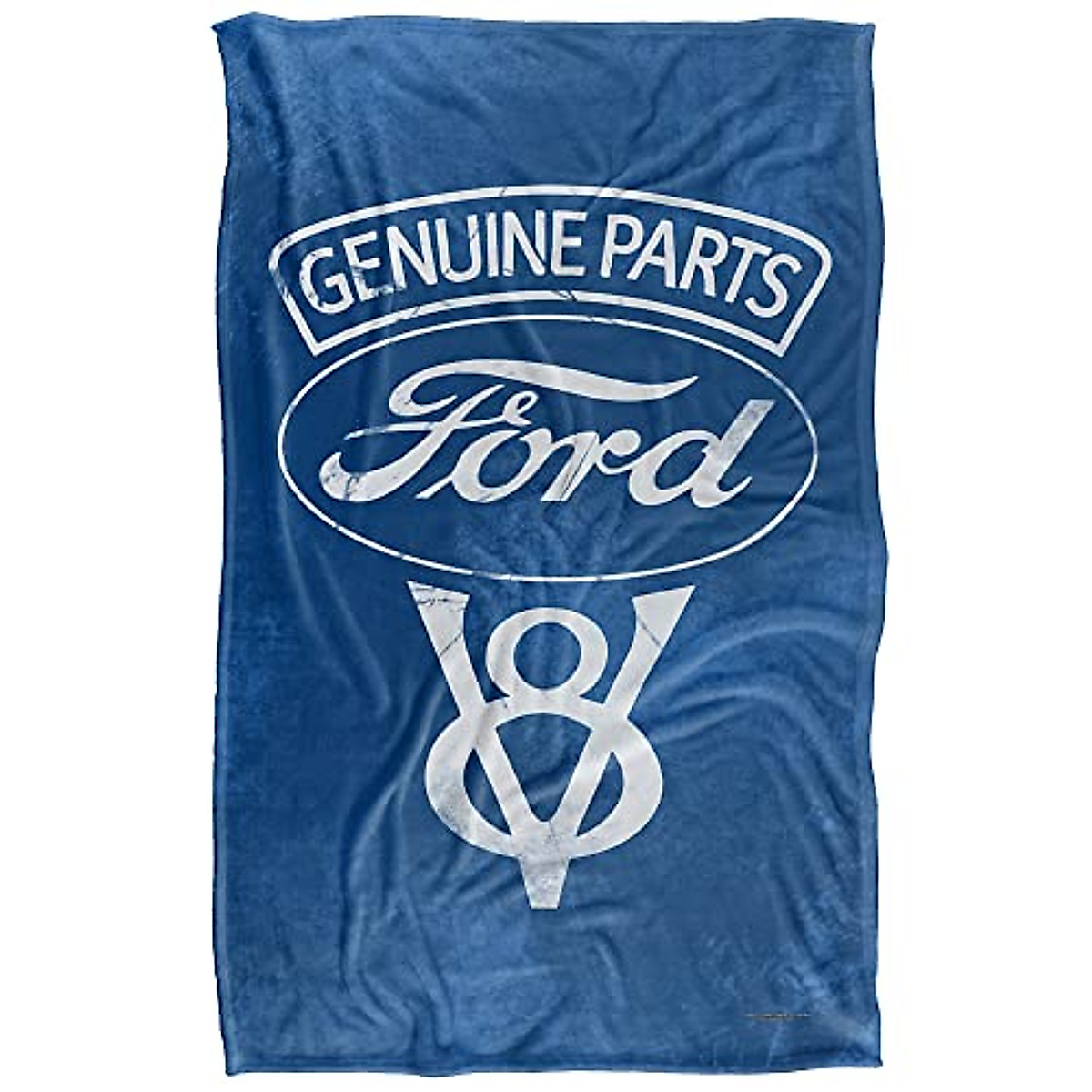 Ford Blanket, 36"x58" Genuine Parts Silky Touch Super Soft Throw Blanket