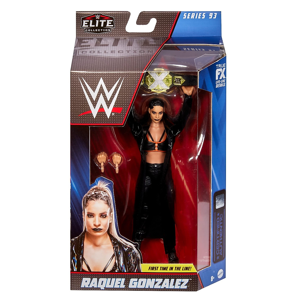 ​​WWE Elite Collection Action Figure Raquel Gonzalez 6-inch Posable Collectible for WWE Fans Ages 8 Years Old & Up