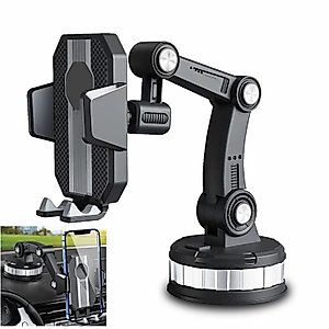 TenYua 360 Rotatable Car Phone Holder,Car Mount Bracket,Car Suction Cup Windshield for All Phone