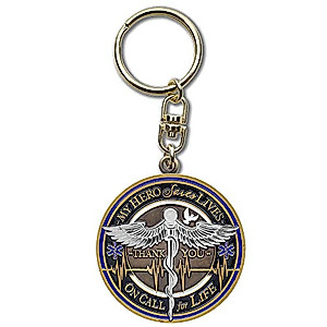 Armor Coin Medical Services EMT EMS Appreciation Key Chain