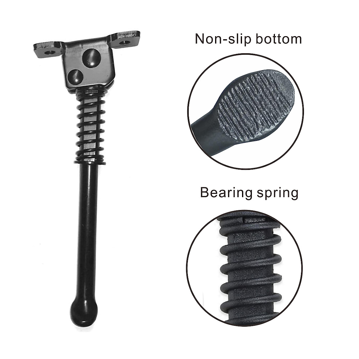 Tinkel Scooter Kickstand Parking Stand Feet Support Holder Replacement Part Compatible for Xiaomi 1S / M365 / Pro Electric Scooter