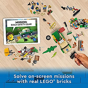LEGO City Wild Animal Rescue Missions 60353 Interactive Digital Building Toy Set for Kids, Boys, and Girls Ages 6+ (246 Pieces)