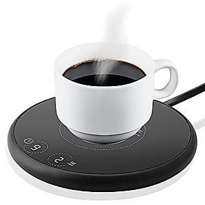 Smart Coffee Mug Warmer, Electric Beverage Warmer,with Two Temperature Control for Office or Home Use with Electric Cup Beverage Plate for Cocoa/Tea/Water/Milk/Candle Warmer Plate