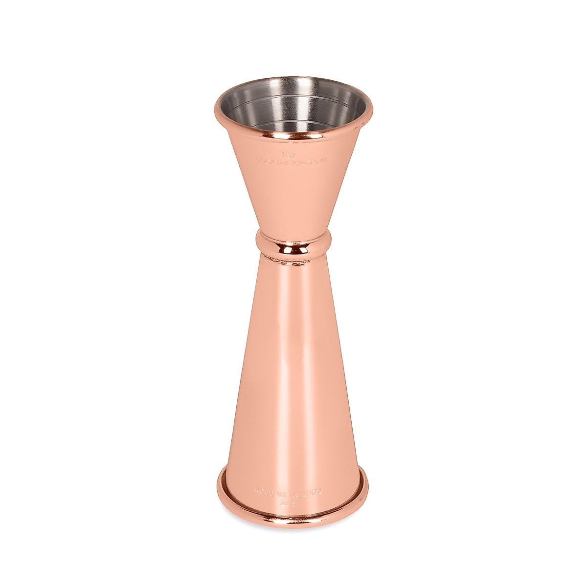 Cocktail Kingdom® Japanese Style Jigger 1oz / 2oz Copper-Plated