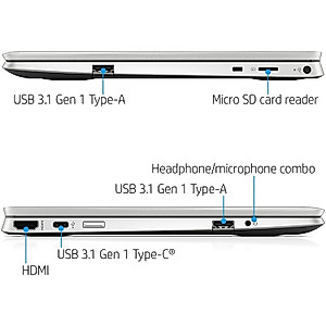 HP Pavilion x360 2-in-1 11.6" HD Touch-Screen Laptop, Intel Pentium N5000, 4GB DDR4 RAM, 512GB Solid State Drive, WiFi, Bluetooth, Webcam, HDMI, Windows 11, Ash Silver