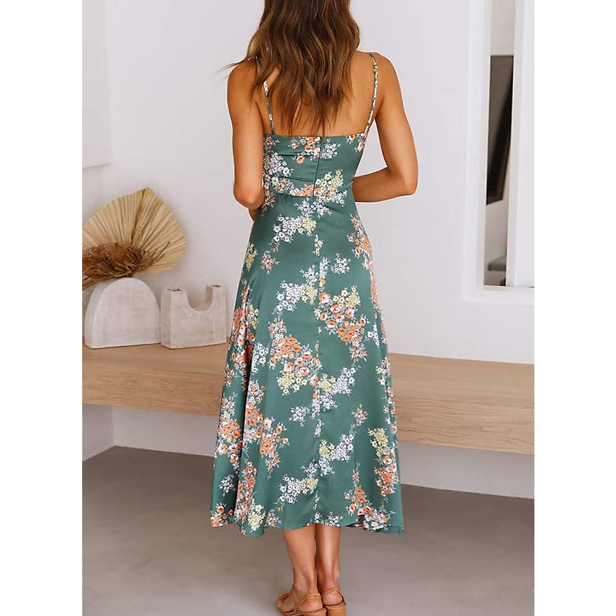 Dokotoo Women's Modern/Fitted, Green, X-Large