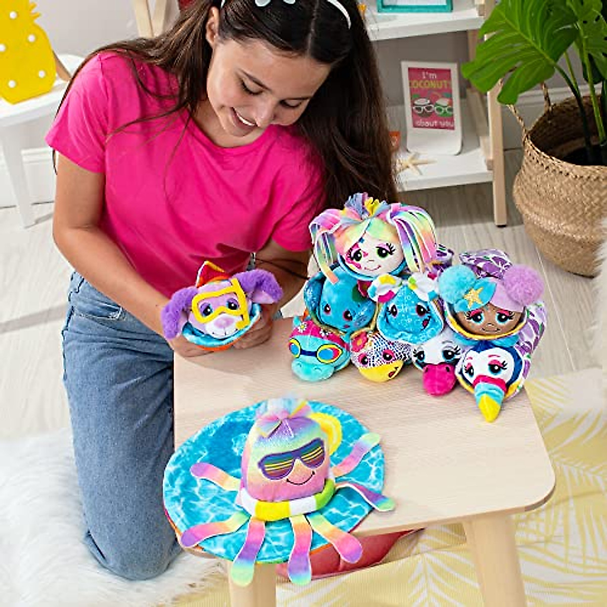 Cutetitos New Island Theme - Scented Islanditos - Surprise Stuffed Animals - Collectible Island Plush - Series 1