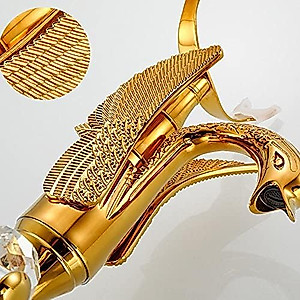 Retro Freestanding Bath Taps Bathroom Mixer Tap Bathtub Tap Double Bath Tap With Shower Waterfall Copper Bath Shower Mixer Taps-Chrome,Gold