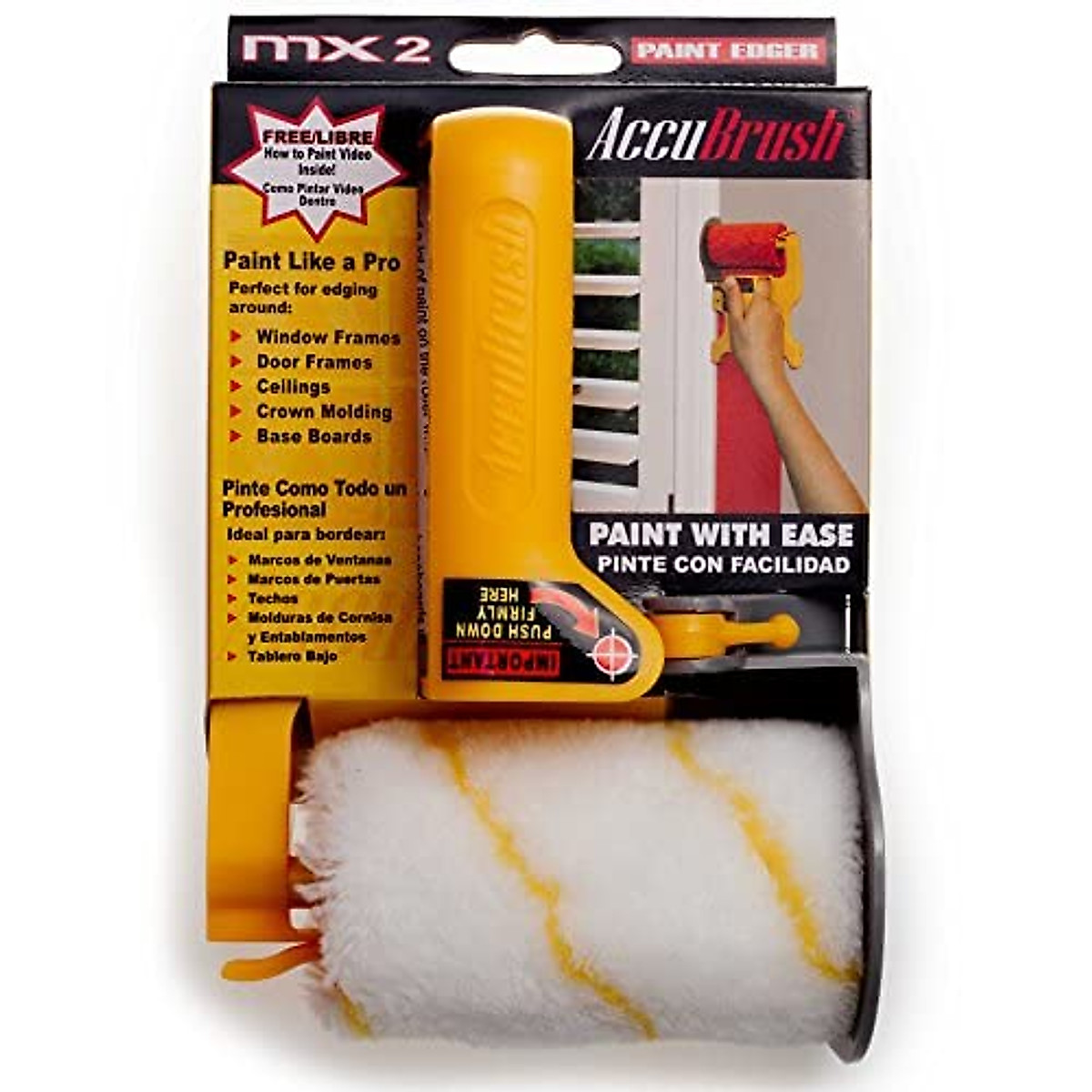 Accubrush MX Paint Edger 11 Piece Jumbo kit