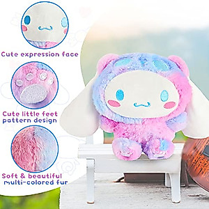 Datigur 8 Inch Colorful Cartoon Plush Toys - Kawaii Cartoon Soft Stuffed Animals Pillow Doll, Anime Plush Figure Toy, Girl Birthday Party Favor Gift for Kids Anime Fans